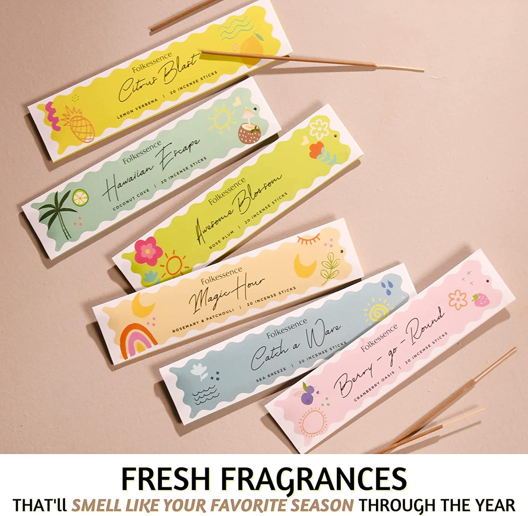 Incense Sticks Pack of 6 - Smells Like Summer – Folkulture India